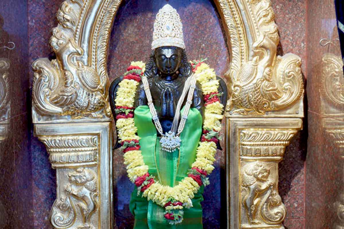 Sri Hanuman & Sri Garuda - ISKCON Bangalore