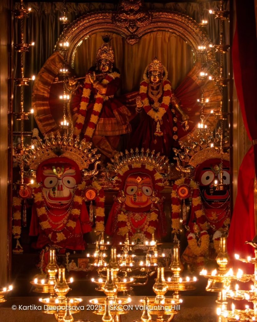 Kartika Deepotsava 2025 at ISKCON Bangalore Temples - ISKCON Bangalore